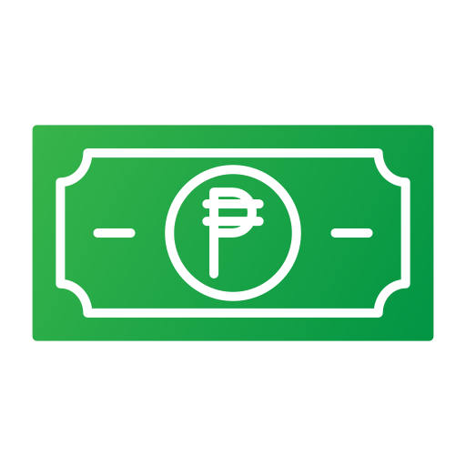 Philippine Peso Generic Flat Gradient icon