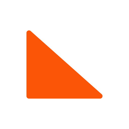 Right triangle - Free shapes and symbols icons
