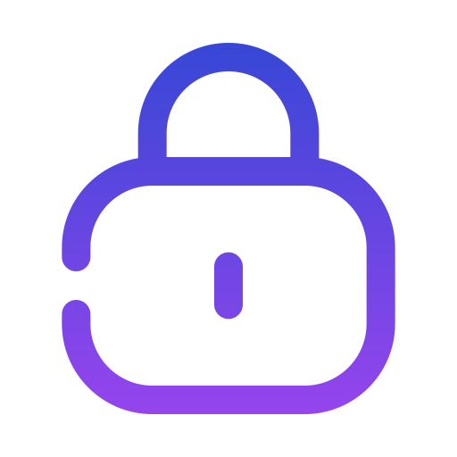 Lock Generic Gradient icon