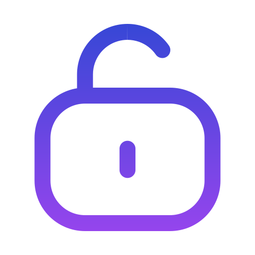Unlock - Free security icons