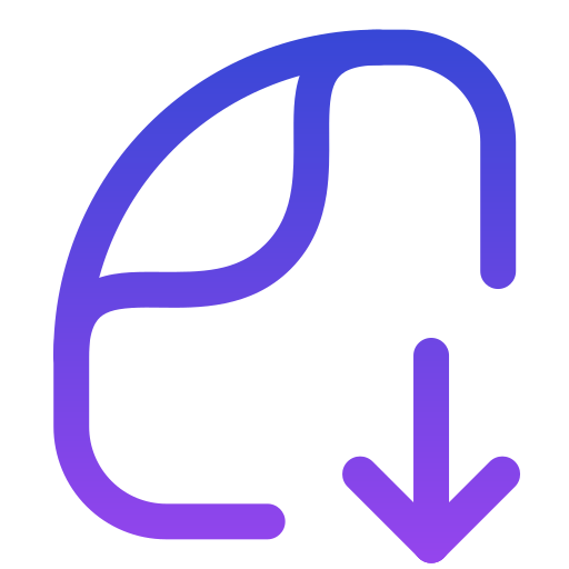 File download Generic Gradient icon