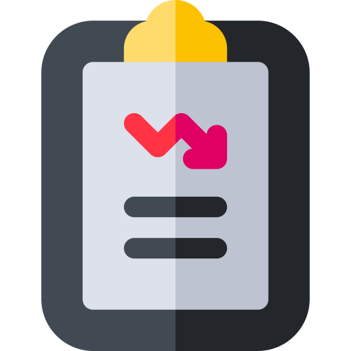 Report Basic Rounded Flat icon