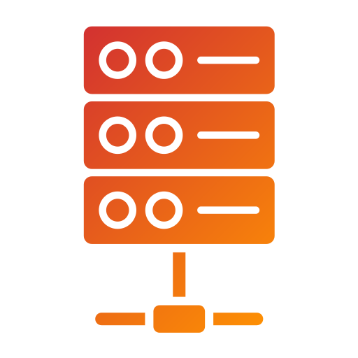 Database Generic Flat Gradient icon