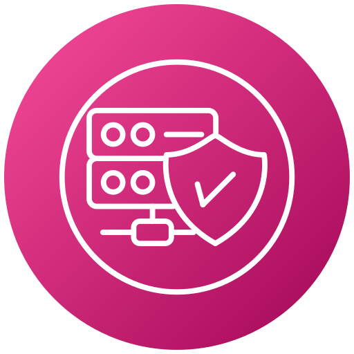 Database security Generic Flat Gradient icon