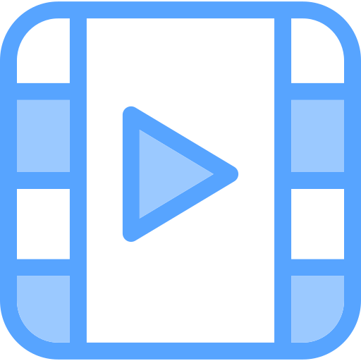 Video Generic Blue icon