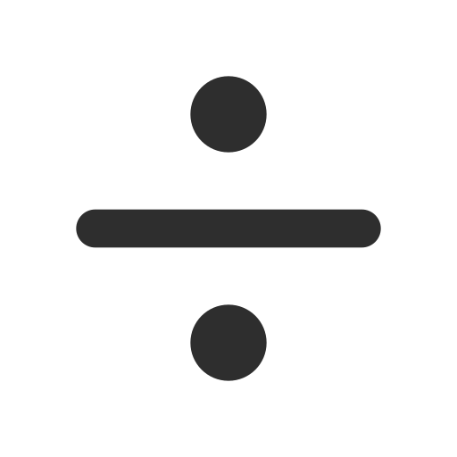 Divide - Free signs icons
