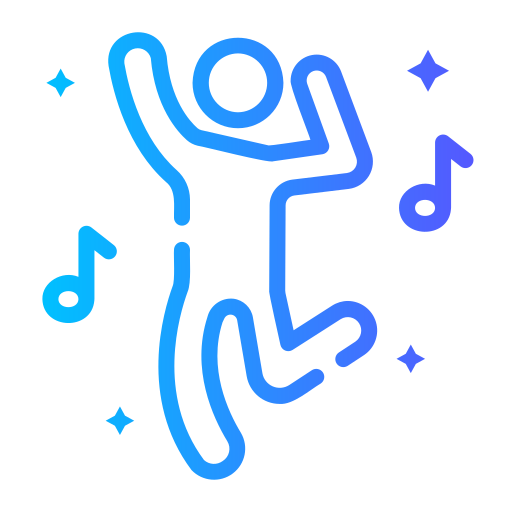 Dance Generic Gradient icon