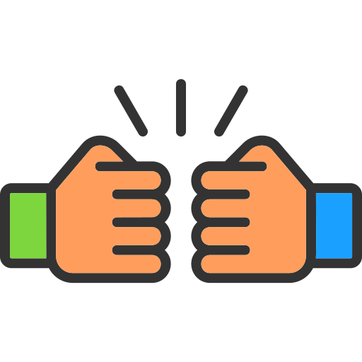 Fist bump - Free hands and gestures icons