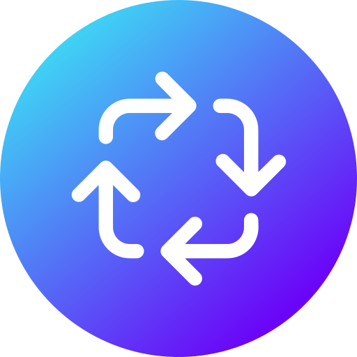 Arrow Generic gradient fill icon