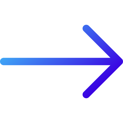 Arrow Generic gradient outline icon