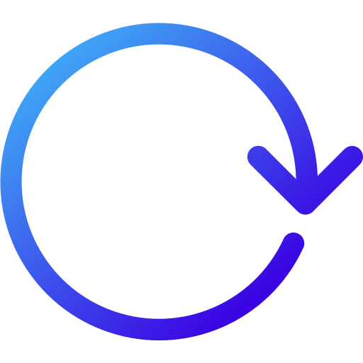 Arrow Generic gradient outline icon