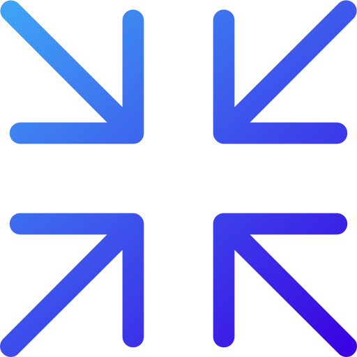 Arrow Generic gradient outline icon