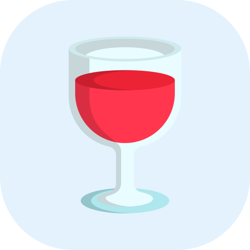 Wine Glass Generic Color Fill Icon