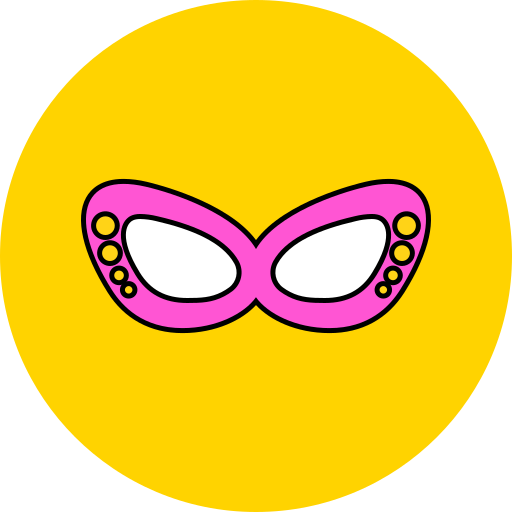 Sun Glass Icon Generic Color Lineal Color