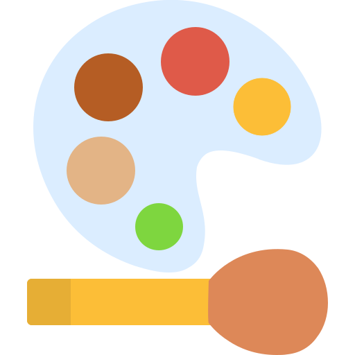 Palettes Generic color fill icon