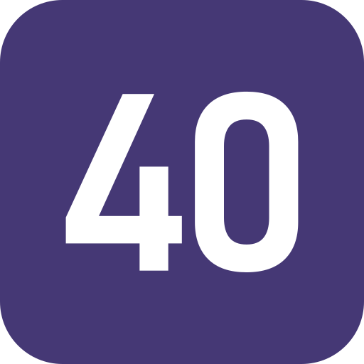 40 Generic color fill icon