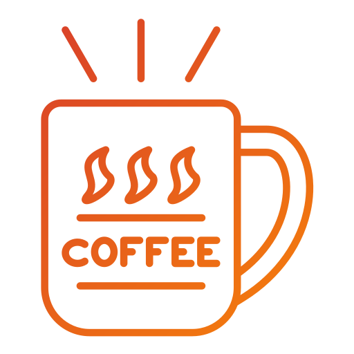 Icono De Taza De Café Generic Gradient Outline