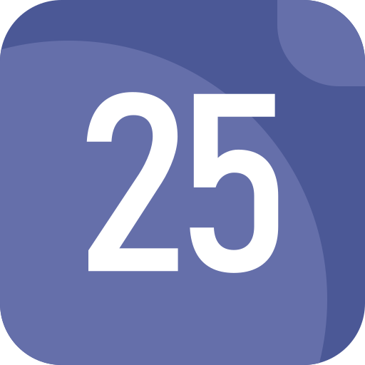 25 Generic color fill icon