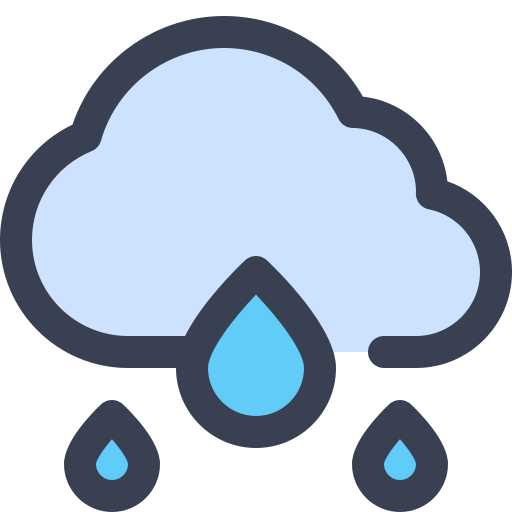 Rain - Free weather icons