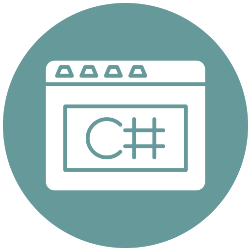 C sharp Generic color fill icon