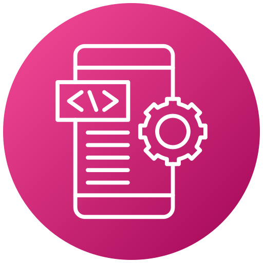 App development Generic gradient fill icon