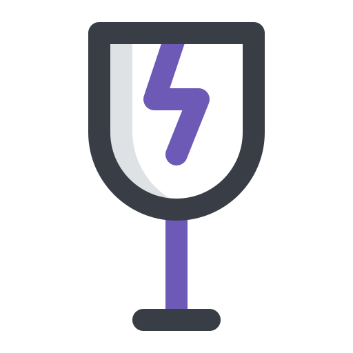 Glass Crack Generic Fill And Lineal Icon