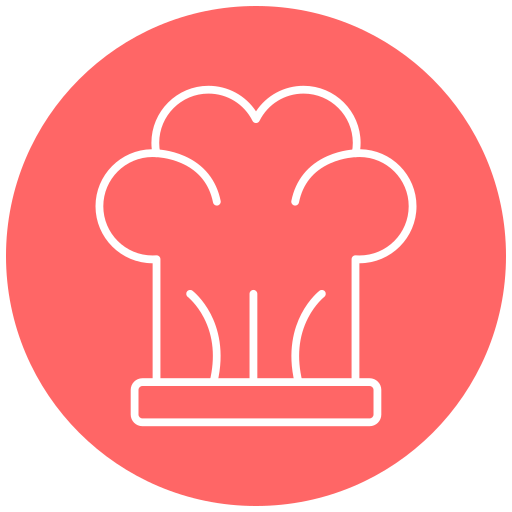 Chefs hat Generic color fill icon