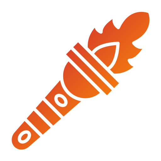 Torch Generic gradient fill icon