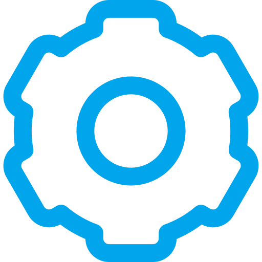 Settings Generic color outline icon