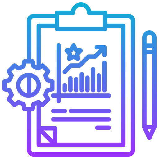 Reports Generic gradient outline icon