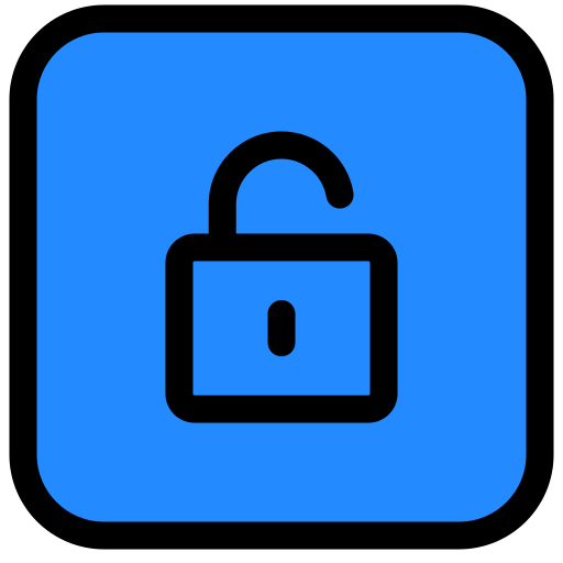 Unlock - Free security icons