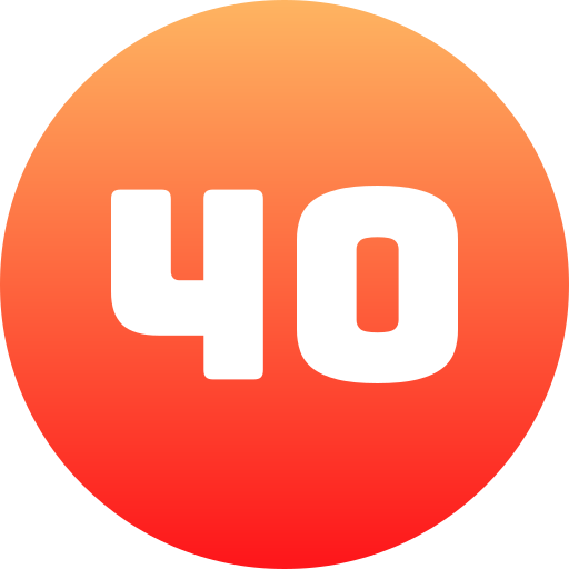 40 Generic gradient fill icon