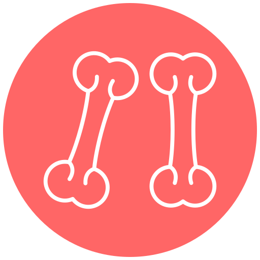 Bones Generic color fill icon