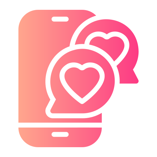 Dating App Free Communications Icons