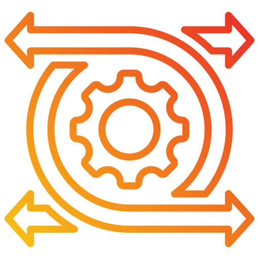 Icono De Flexibilidad Generic Gradient Outline