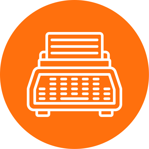 Typing - Free communications icons