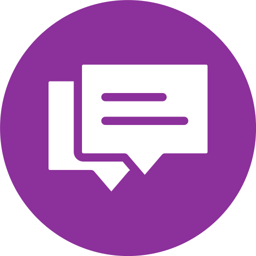 Chat Generic color fill icon