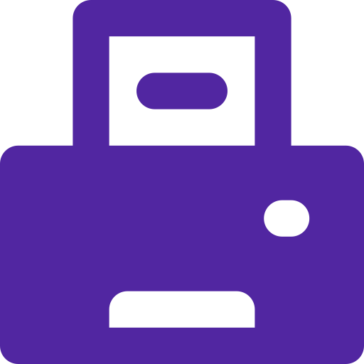 Printer Generic color fill icon